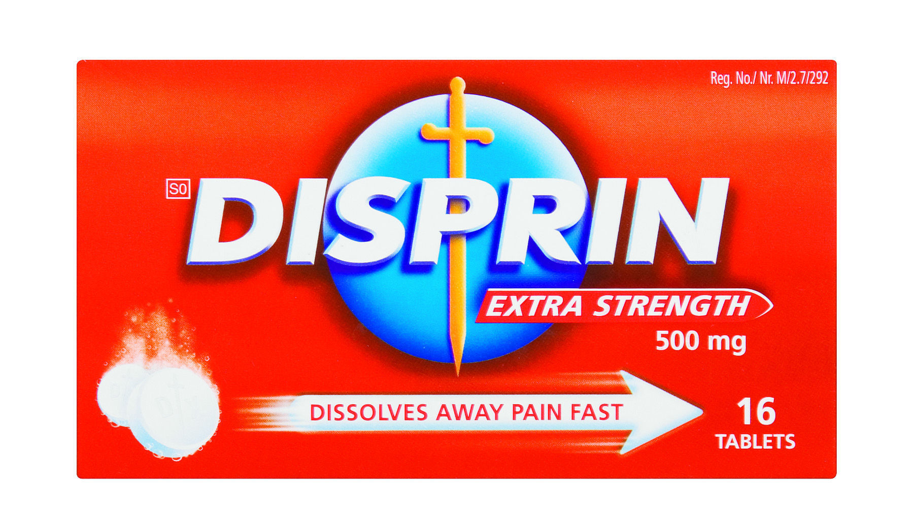 Pharmacy Direct. Disprin Extra Strength Tablets 16's